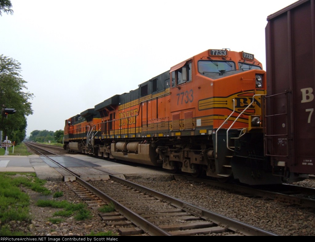 BNSF 1103 & 7733